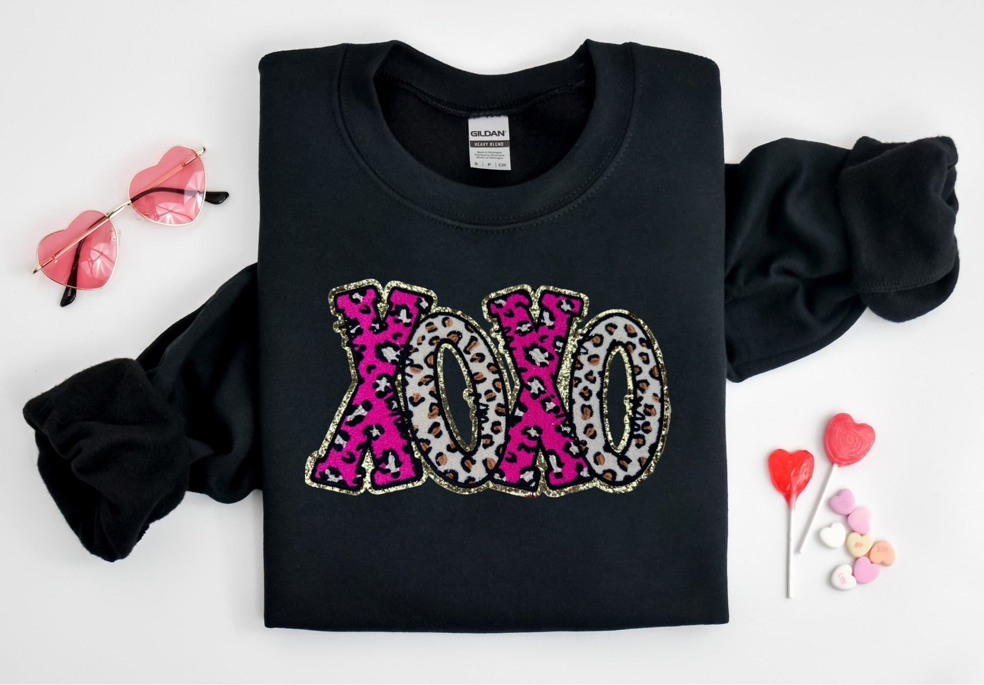 XOXO Leopard Chenille Patch – Rebel Creek Printing