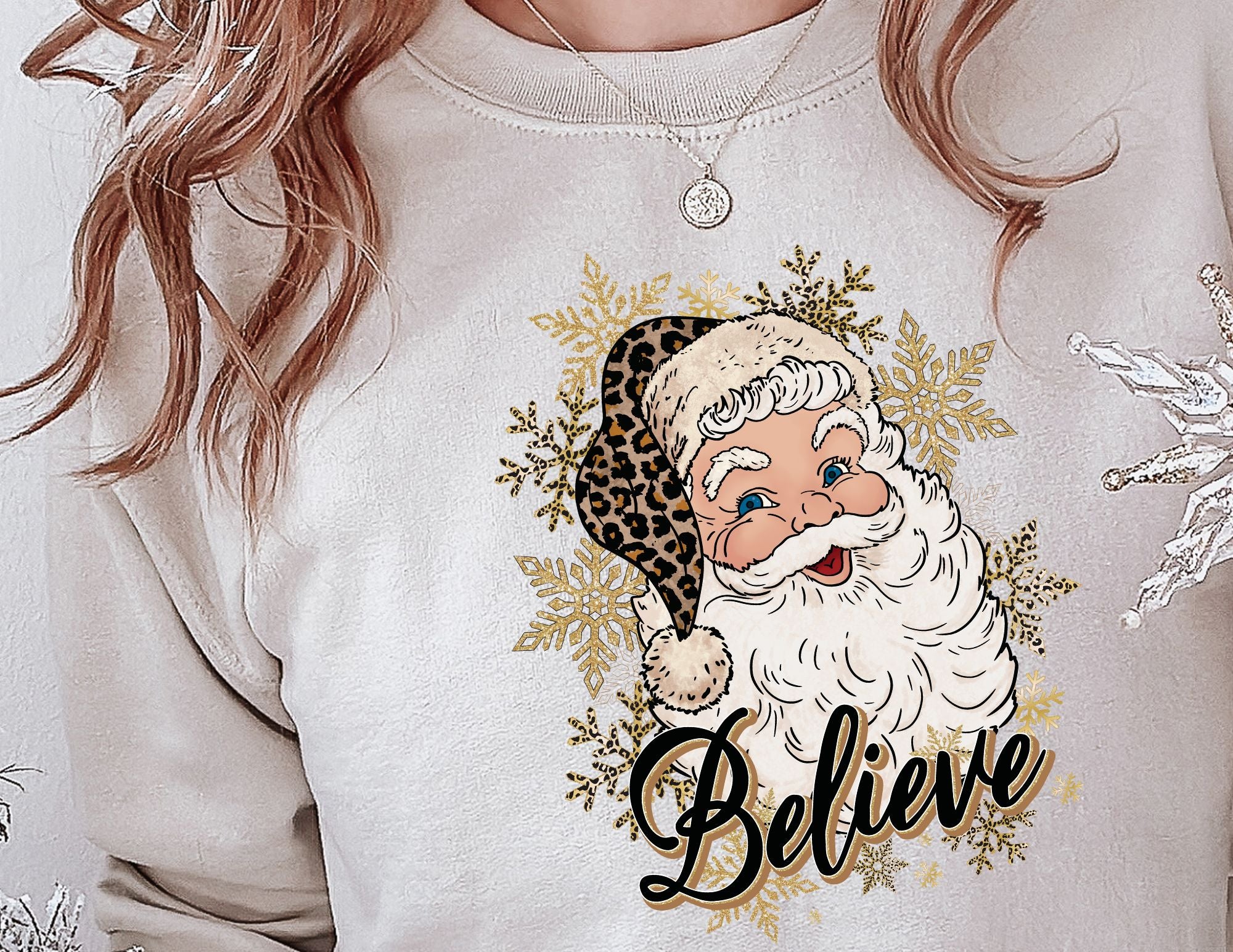 Santa Believe DTF Transfer – Rebel Creek Printing