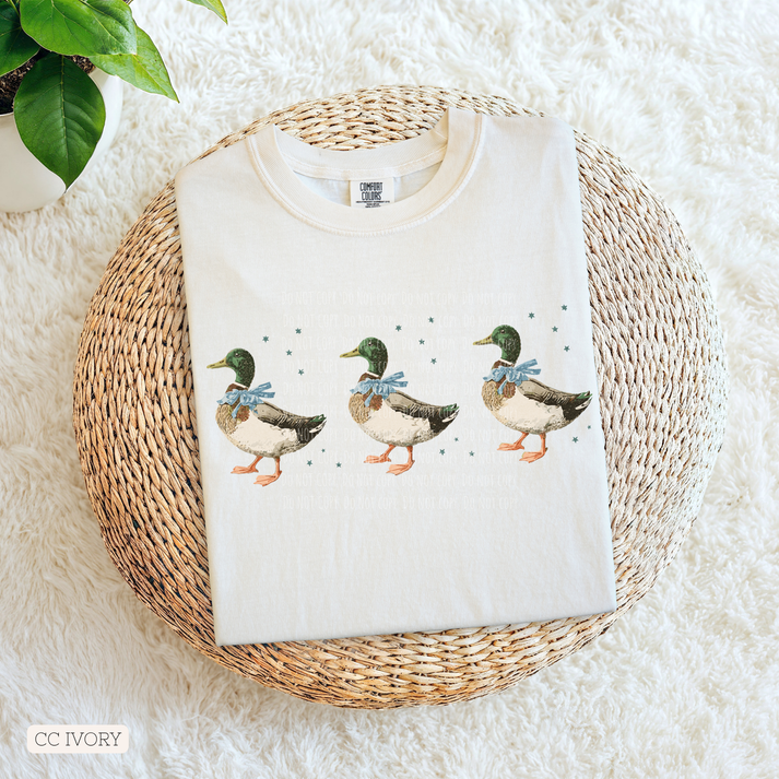 Preppy Mallard Trio – Rebel Creek Printing