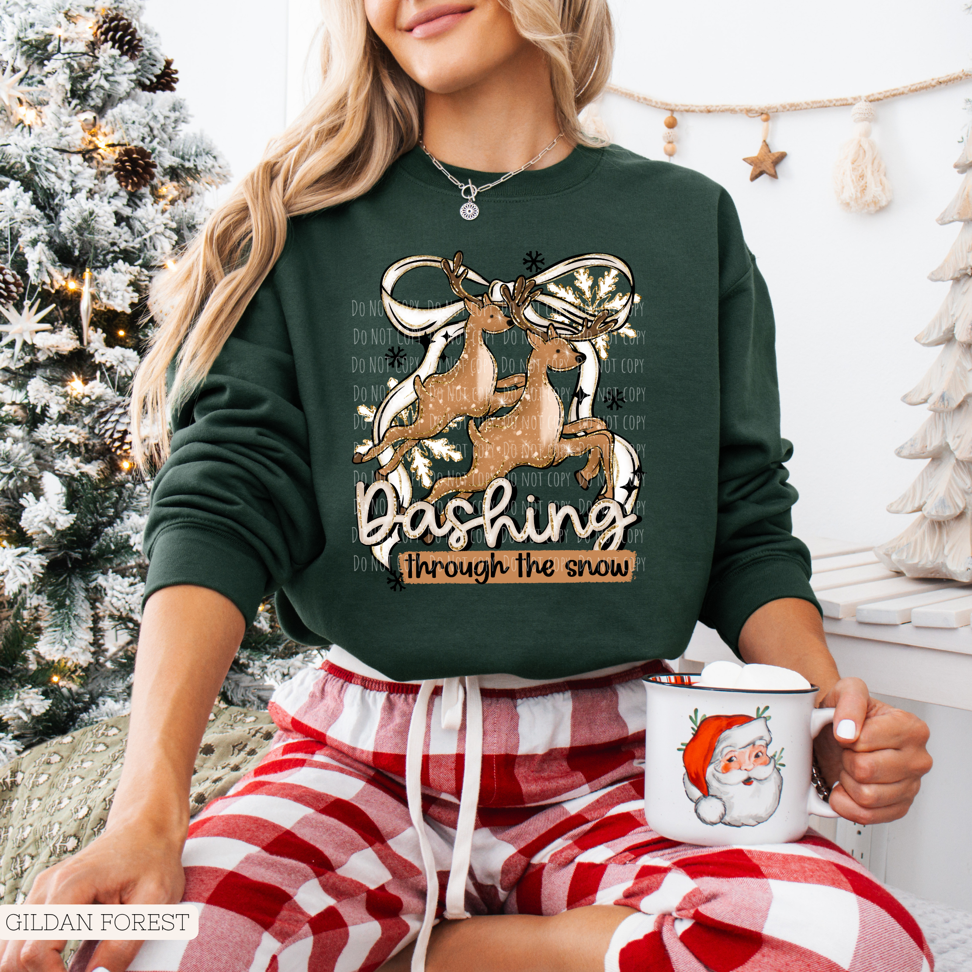 Dashing Through The Snow Coquette – Rebel Creek Printing