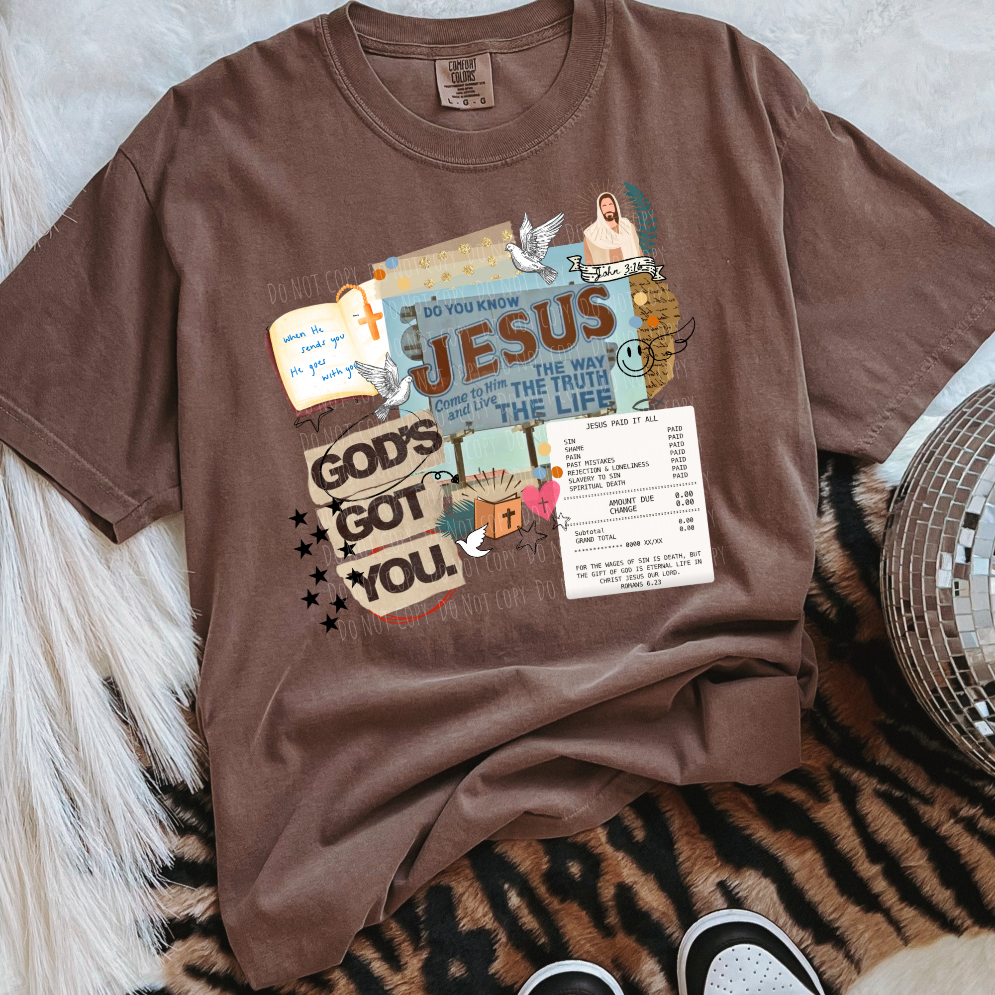 God's Got You Collage – Rebel Creek Printing