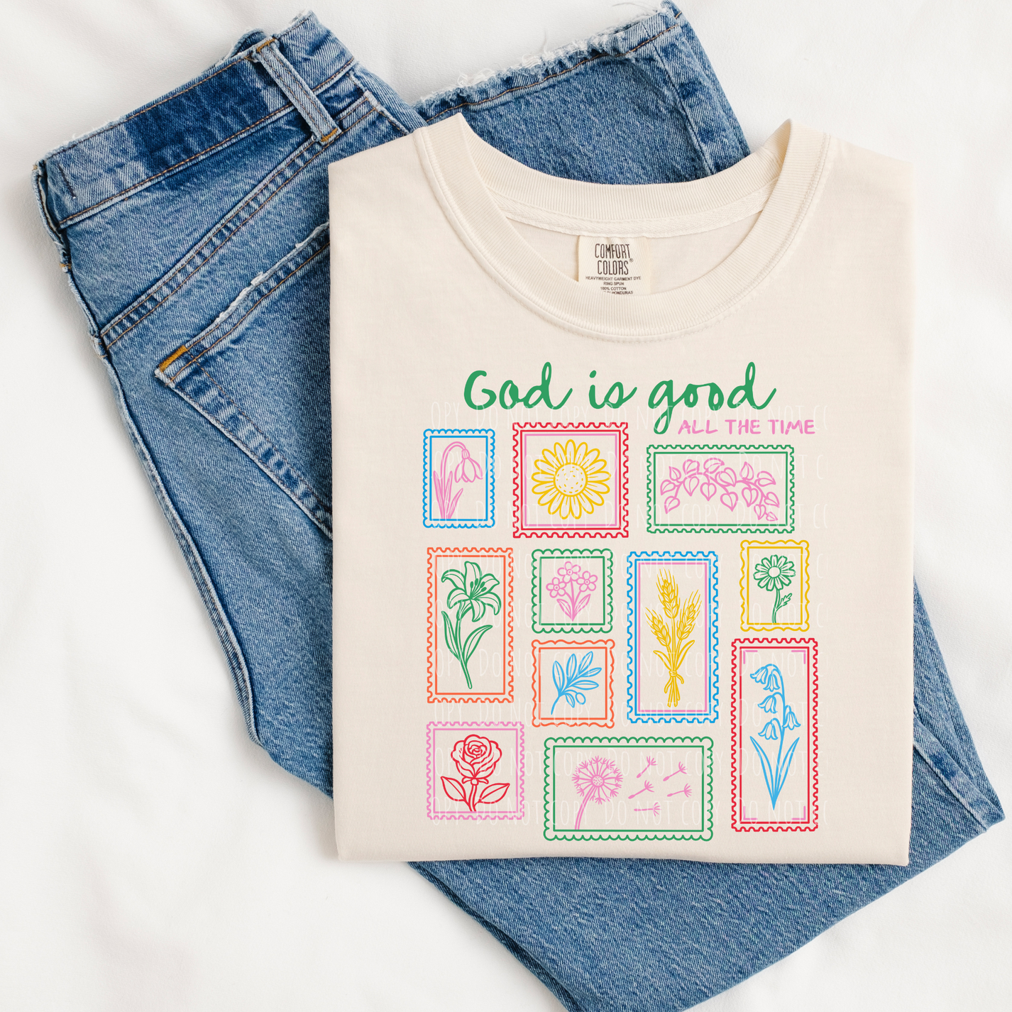 God Is Good Stamps – Rebel Creek Printing