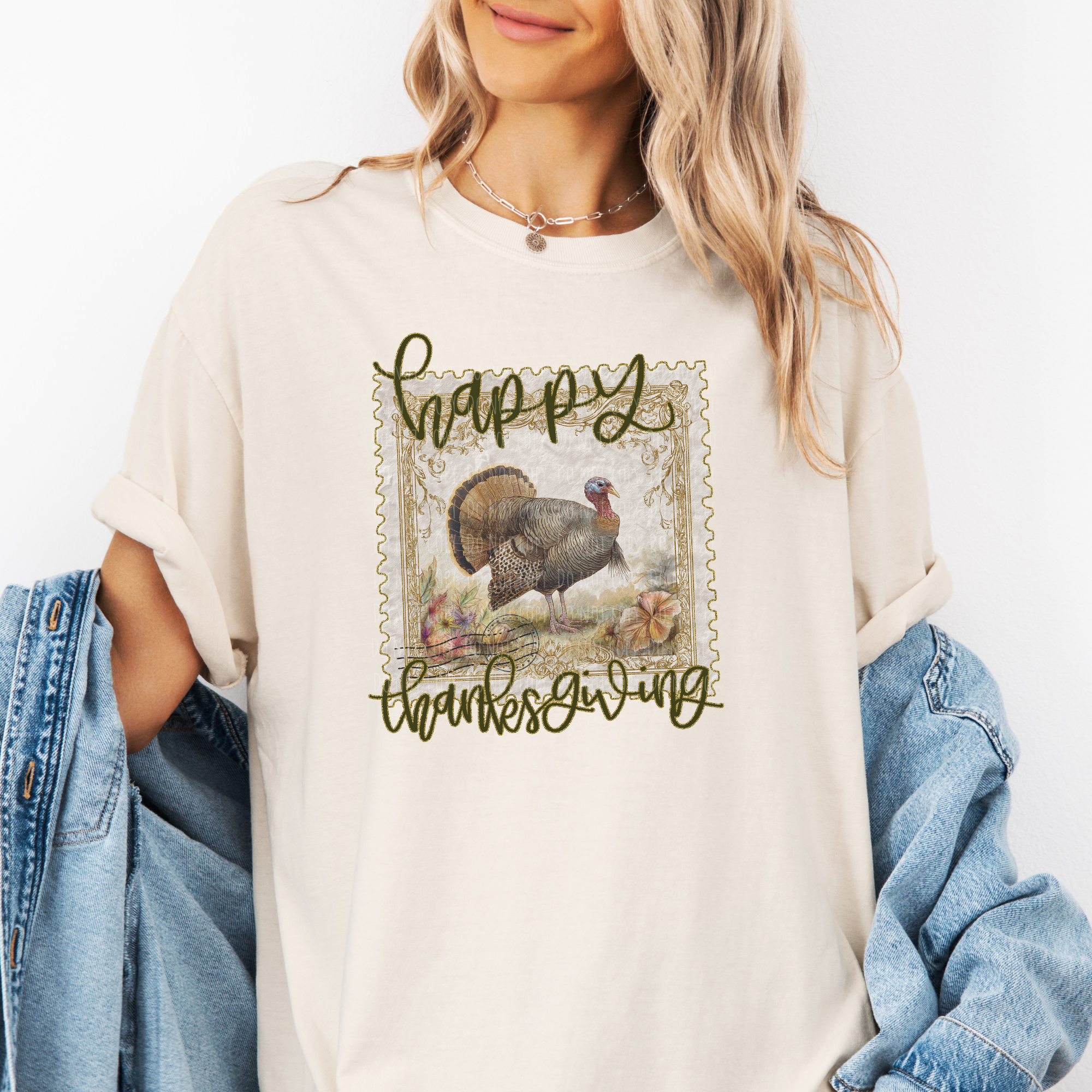 Happy Thanksgiving Stamp – Rebel Creek Printing