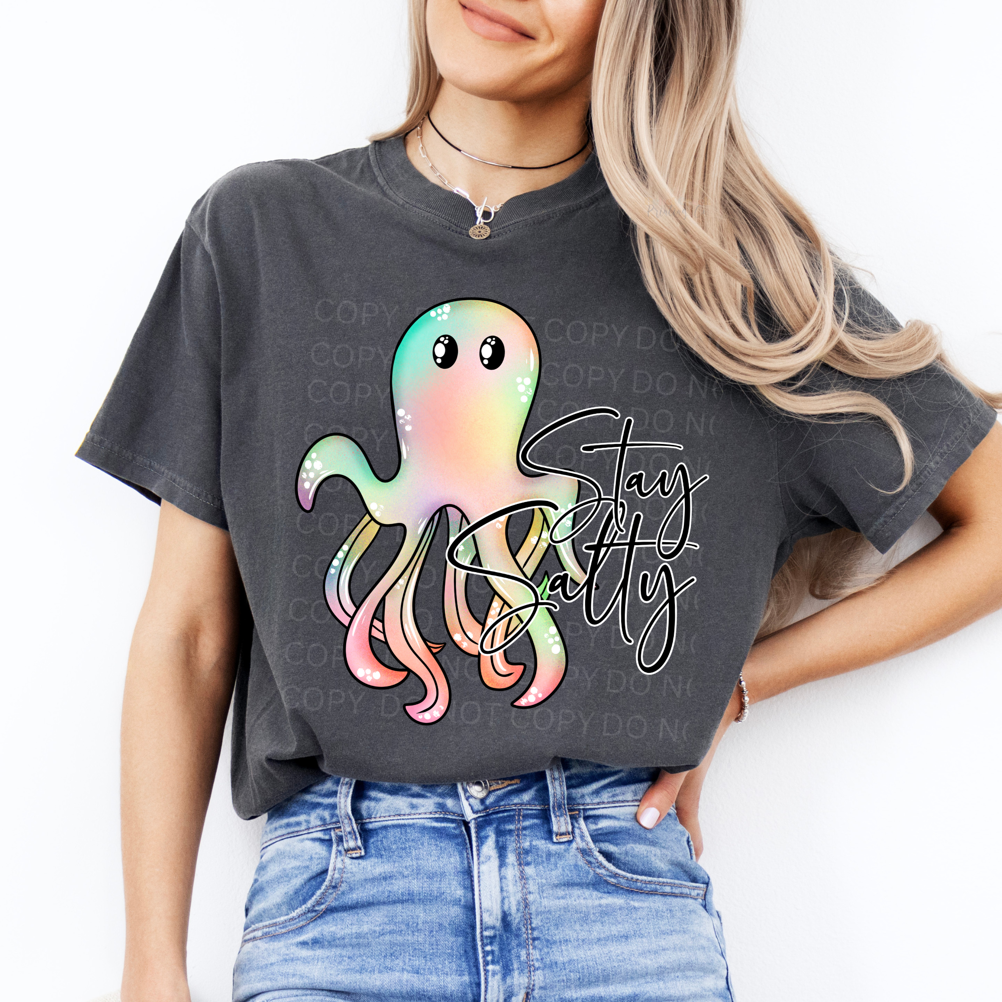 Stay Salty Octopus – Rebel Creek Printing