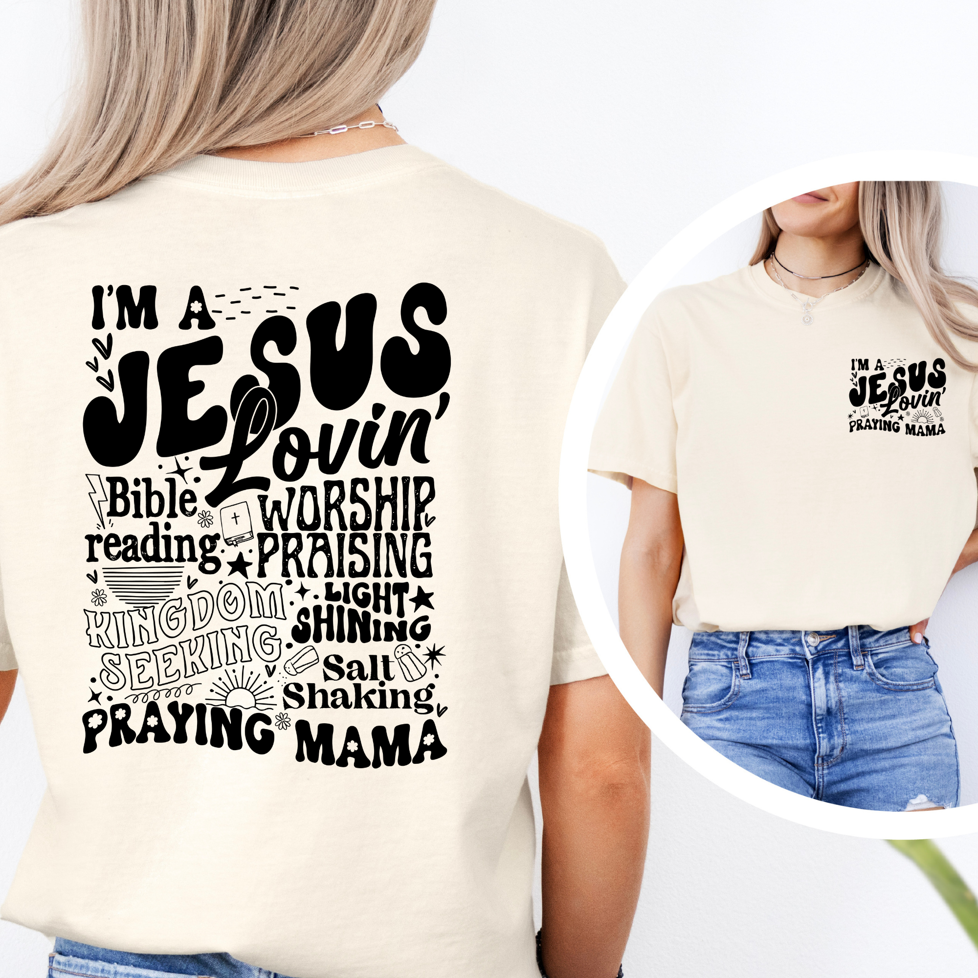 Jesus Loving Praying Mama – Rebel Creek Printing